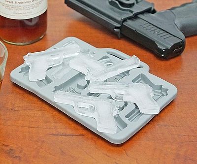 AK-47 Gun Ice Cube Tray Funny Firearms Dad Military White, 42% OFF