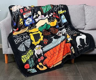 25 Absurdly Funny Blankets That'll Crack You Up As They Warm You Up