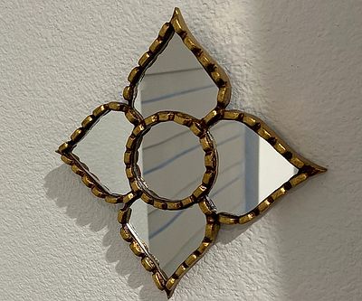 Gold Leaf Mirror