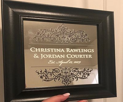Personalized Family Name Mirror