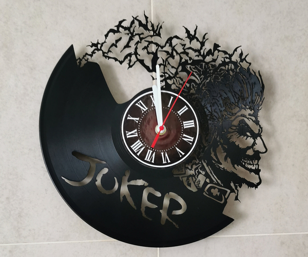 Wall Hangings Superman Inspired Slate Laser Engraved Quarts Clock Home ...
