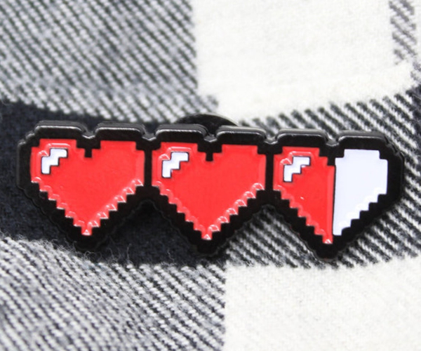 Zelda Heart Containers 8 Bit