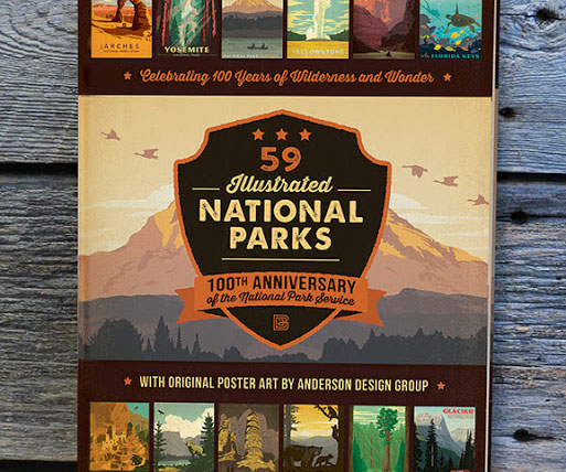 Illustrated National Parks Book
