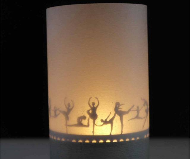 Ballet Candle Projection Screen