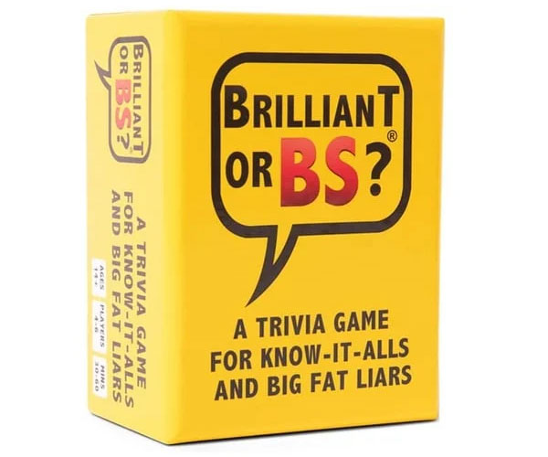 Brilliant Or BS Card Game