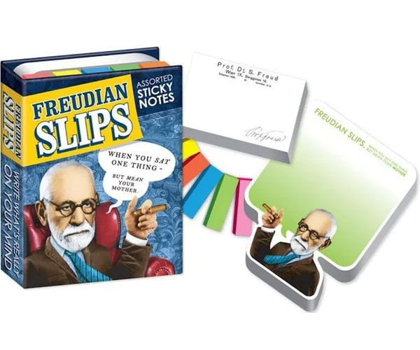 Freudian Slips Funny Sticky Note Booklet