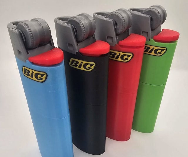 Giant Novelty Bic Lighter Container