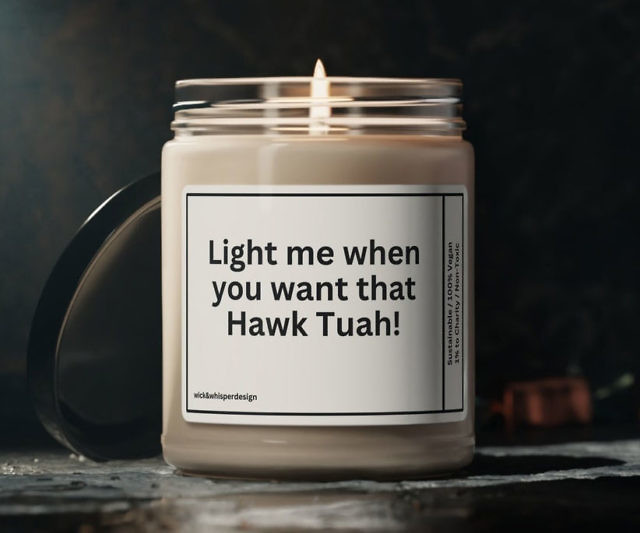 Hawk Tuah Candle