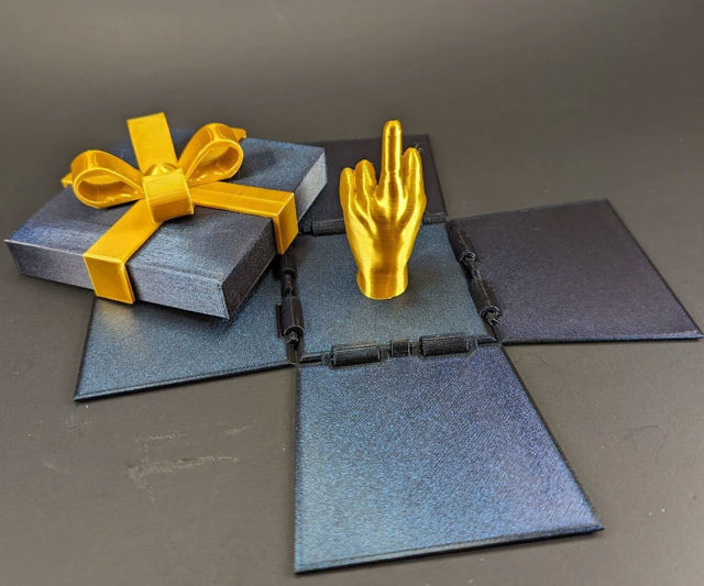 Middle Finger Surprise Gift Box