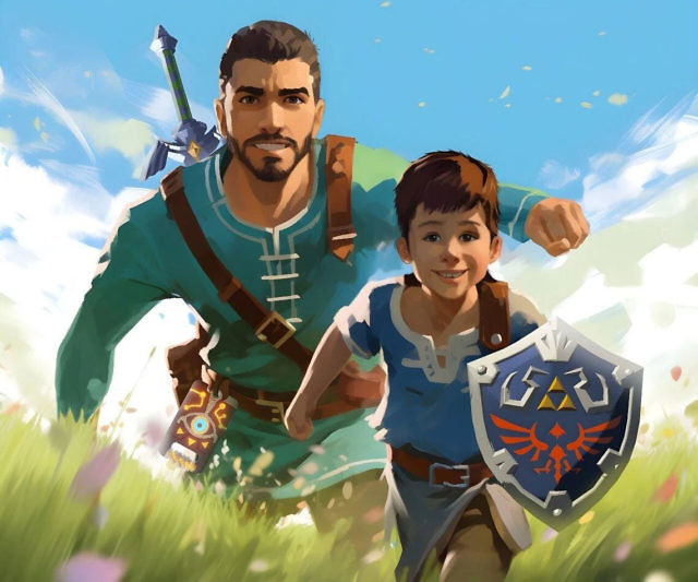 Personalized Zelda Portrait