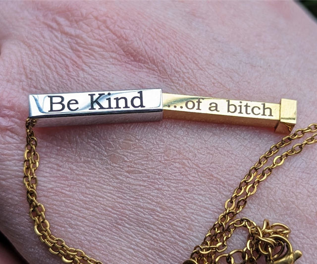 Secret Message Necklace