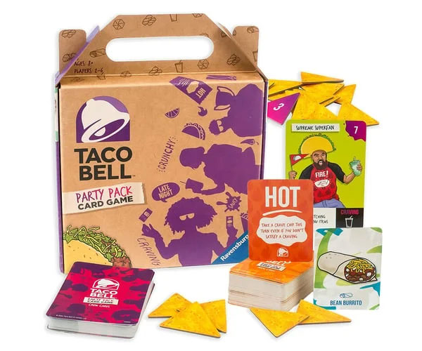 Taco Bell Party Pack Card Game