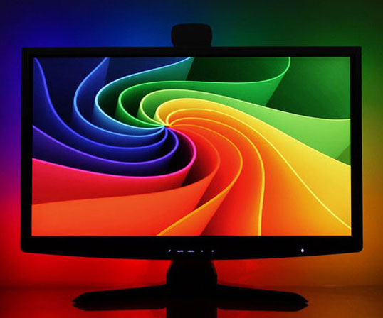 Ambient Backlight Display System