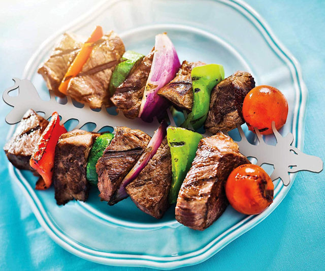 Animal Shaped Horizontal BBQ Skewers