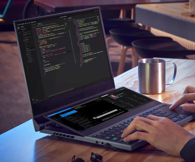 ASUS Duo 15″ Dual Screen Laptop