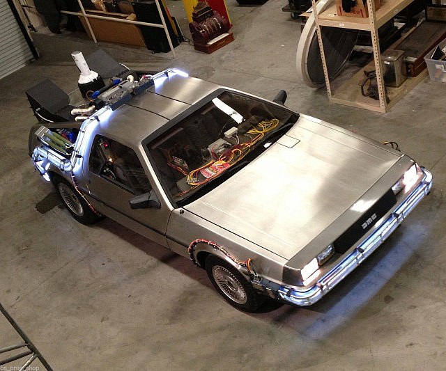 DeLorean Time Machine Conversion