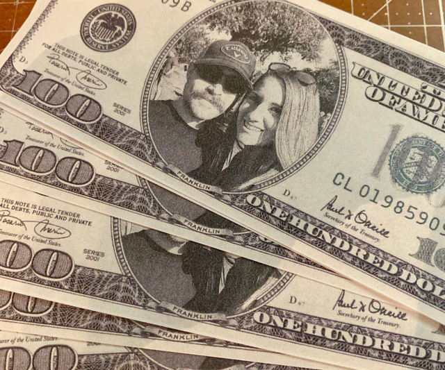 Personalized Birthday Bucks