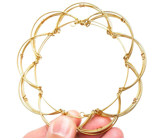 Bloom Brass Fidget Toy