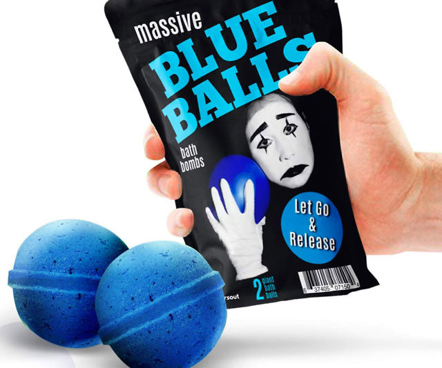 Blue Balls Bath Bombs