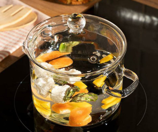 Borosilicate Glass Pots