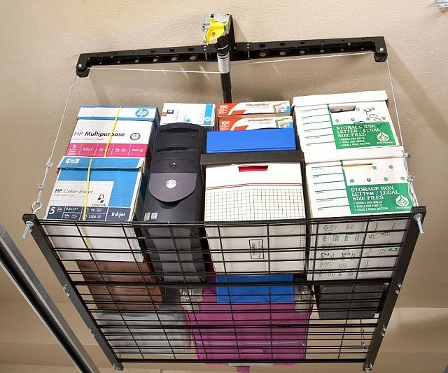 Cable Lifted Storage Rack