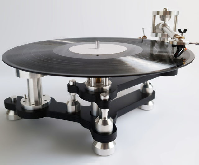 Car Engine Parts Turntable