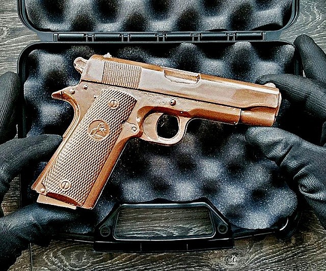 Life Size Chocolate Gun
