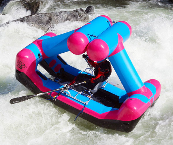 The Anti-Roll Inflatable Whitewater Raft