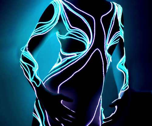 Custom Light Up Suit