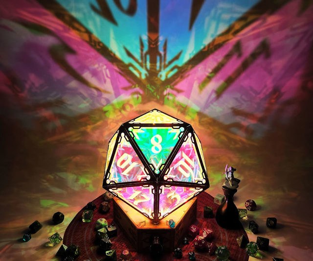 D20 Shadow Lamp