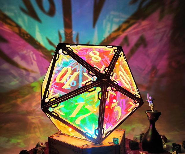 D20 Shadow Lamp