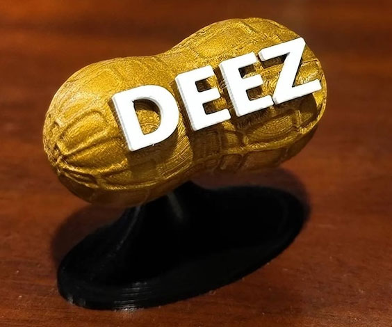 Deez Nuts Desk Statue
