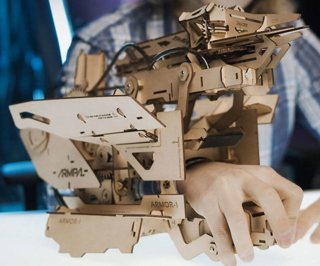 ARMPAL Armor-1 Wooden Arm Cannon