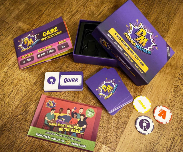 Drama Mayhem Party Game