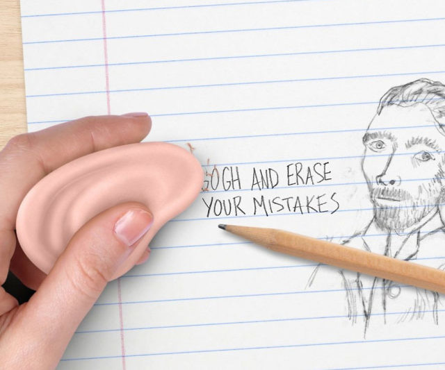 The Ear Shaped Eraser