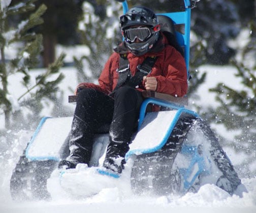 Electric Tank Wheelchair