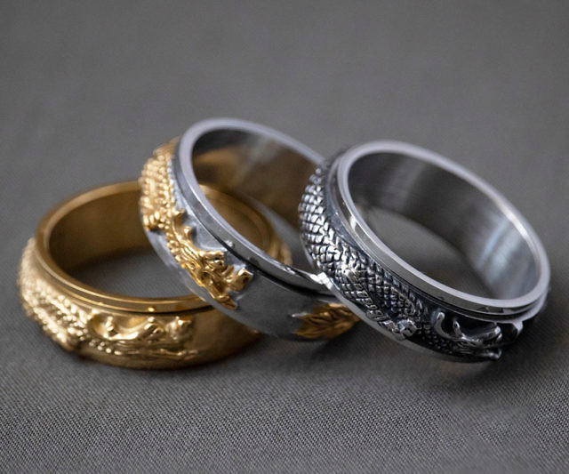 Fidget Dragon Ring