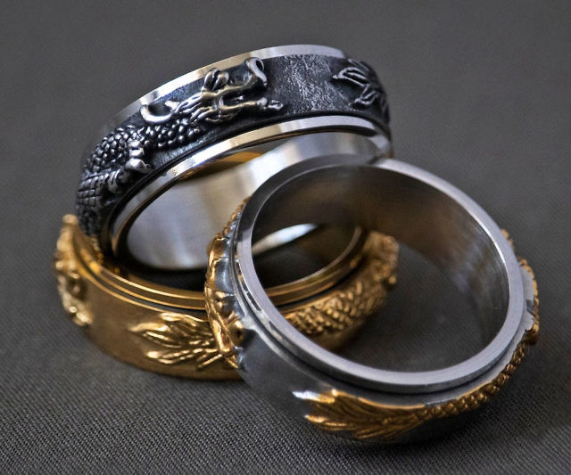 Fidget Dragon Ring