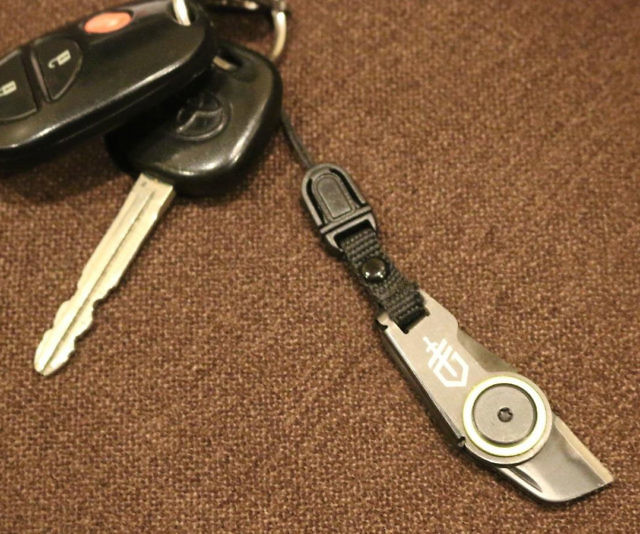 Zip Blade Keychain Knife