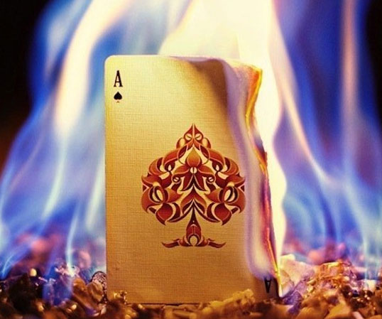 Fire Themed Playing Cards Deck