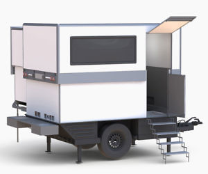 Self-Sufficient Expanding Camper Caravan