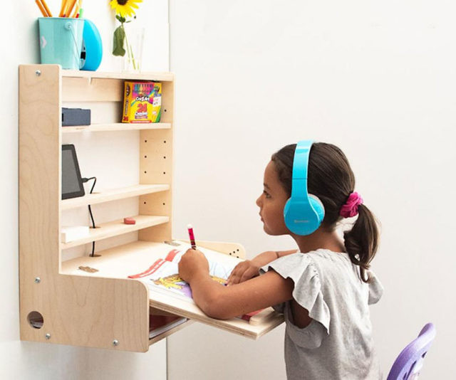 Wall Mounted Study Table Designs For Children