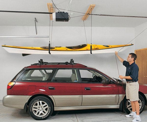 Four Point Single Rope Storage System