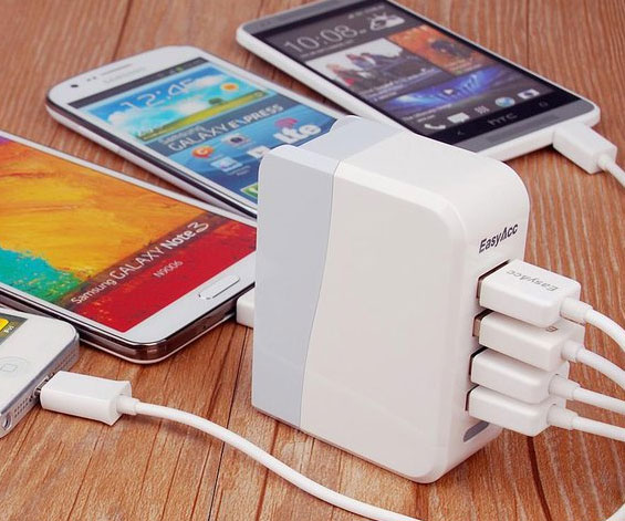 Four Port USB Wall Charger