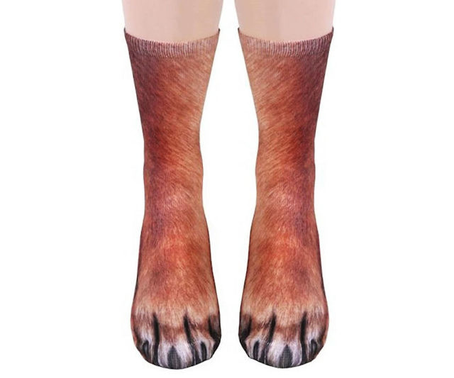 Fox Paw Socks