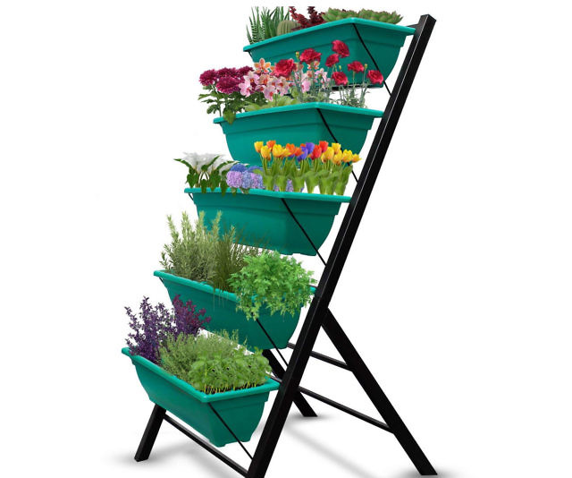 Freestanding Vertical Garden Planters | Fasci Garden