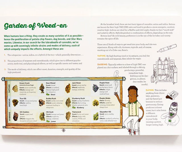 The Scratch & Sniff Book Of Weed