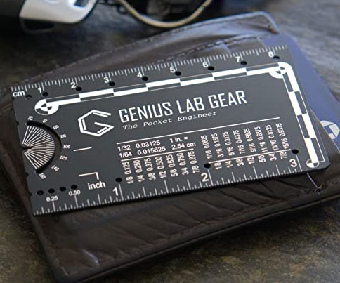 The Wallet Engineering Ruler Scale