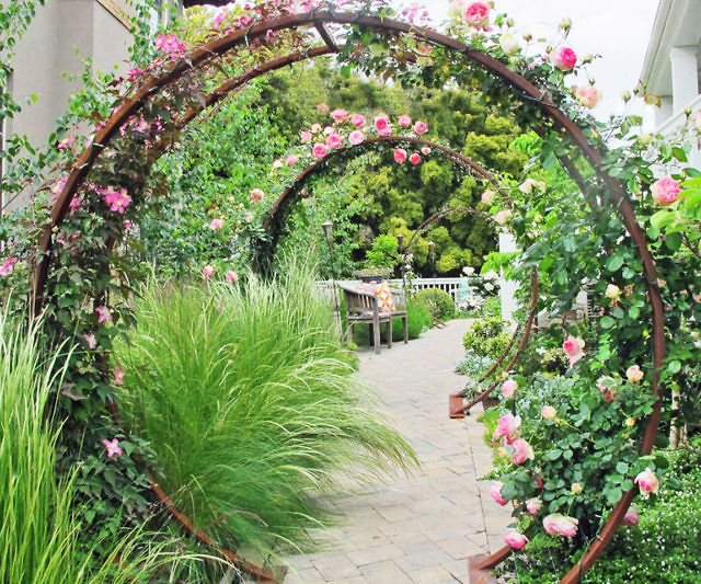 Giant Moon Gate Garden Arch