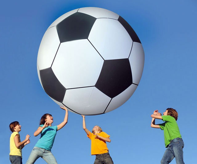 Six Foot Tall Soccer Ball